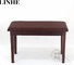 OEM Deluxe premium solid wood white leather wooden adjustable LH-LH007B LH China, Name: Single Piano Bench Size: 56* 32.